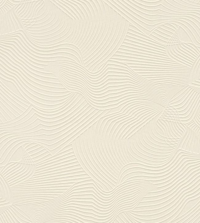 Techno Bee Wallpaper in Oyster White by Moooi | Jane Clayton