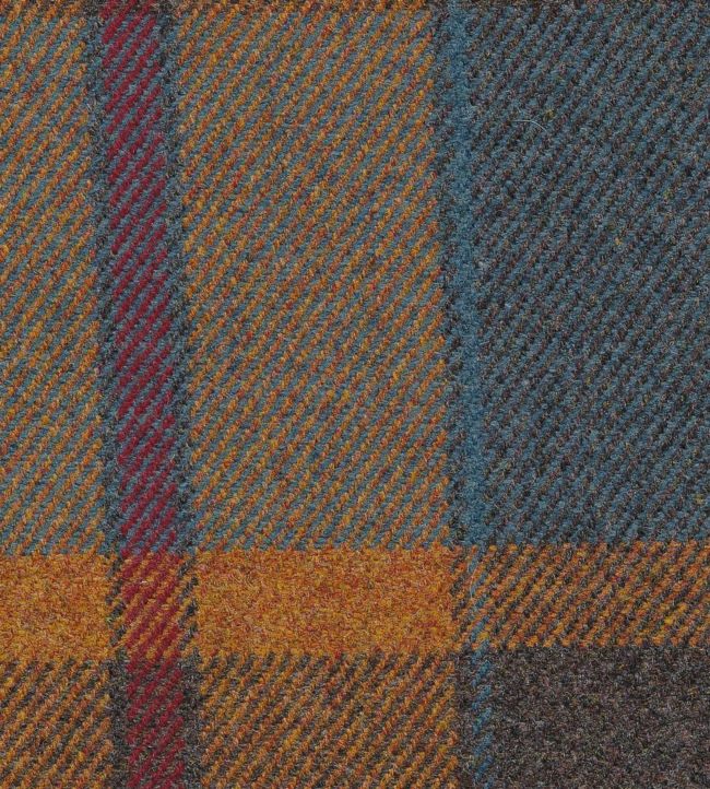 Callanish Plaid Fabric by The Isle Mill in Opal | Jane Clayton