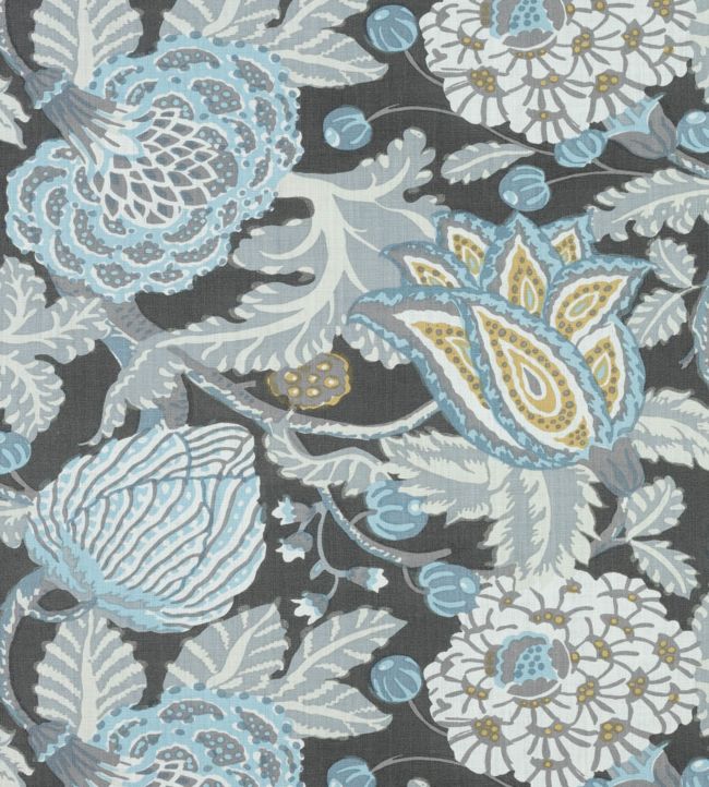 Mitford Fabric by Thibaut in Grey | Jane Clayton