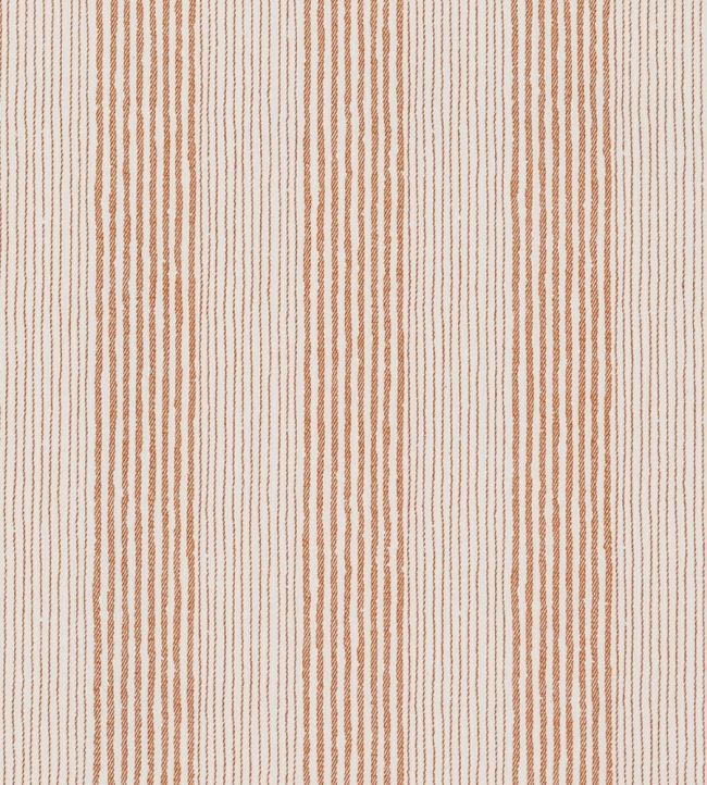 Ticking Fabric in Orange by Fermoie | Jane Clayton