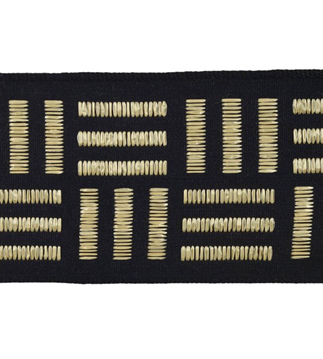 Tokyo Raphia Braid 80mm Trimmings in Ebene by Houles | Jane Clayton