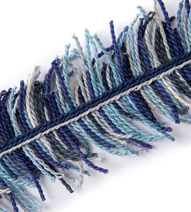 Trail Fringe Trimmings in Dark Indigo by Christopher Farr Cloth | Jane ...