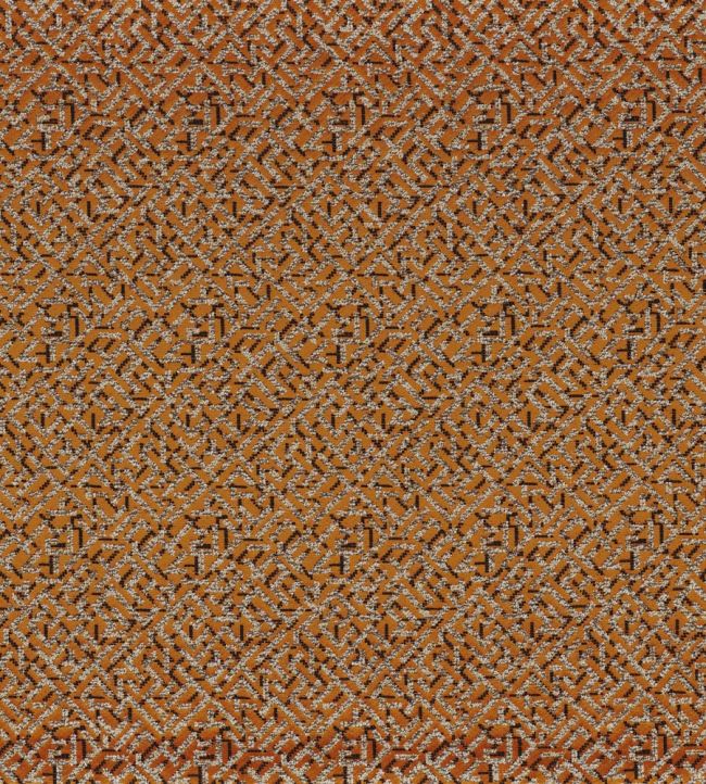Trait D'union Fabric in Ambre by Casamance | Jane Clayton