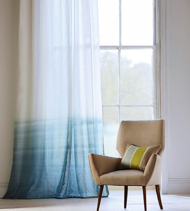 Tranquil Fabric in Sky/Chalk by Harlequin | Jane Clayton