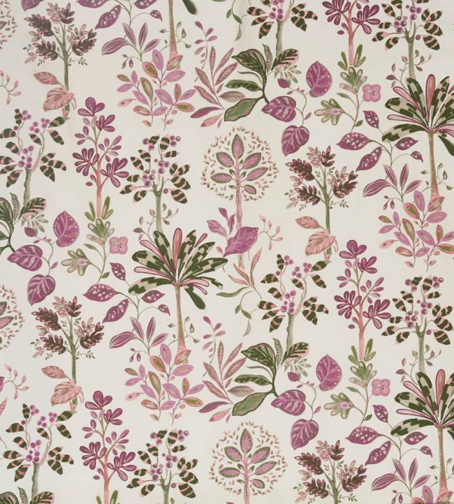 Tree of Life Fabric in Orchid by Prestigious Textiles | Jane Clayton