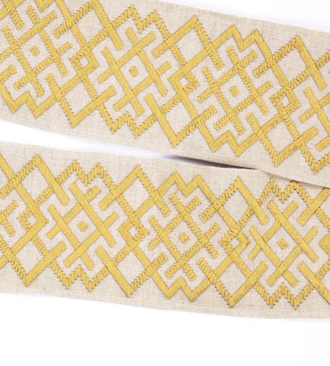 Trellis Border Trimmings in Husk by Villa Nova | Jane Clayton