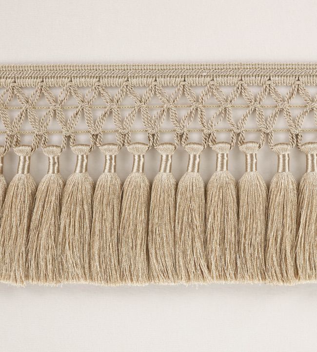 Trellis Fringe Trimmings in Pale Gold by Temperley London for Romo ...