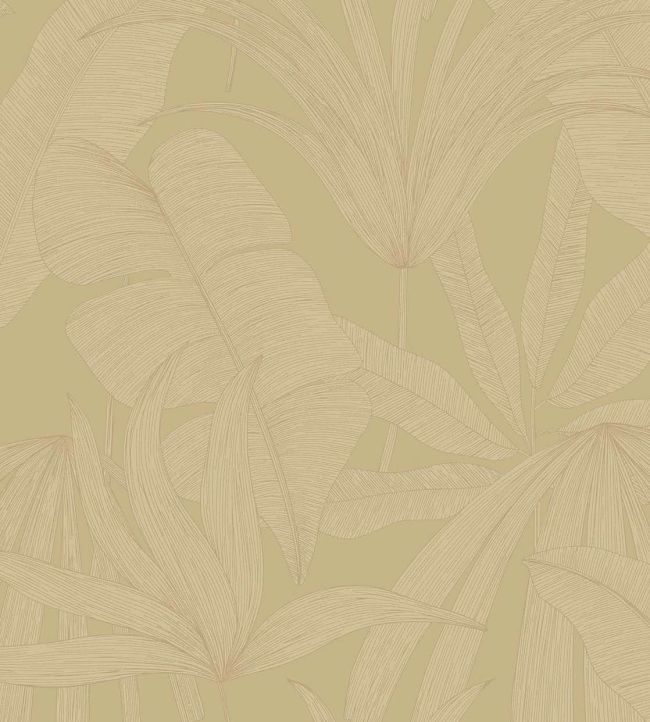 Tropical Leaf Wallpaper in Light Green by Eijffinger | Jane Clayton