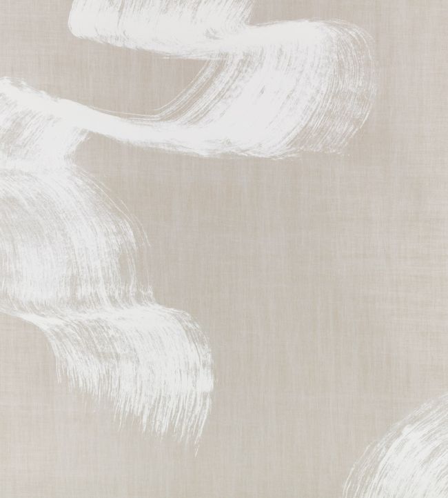 Tsauri Wallpaper mural in Alabaster by Black Edition | Jane Clayton