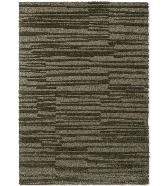Twinset Terrain Rug in Olive by Brink & Campman | Jane Clayton