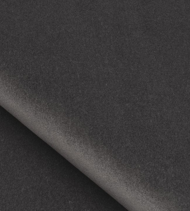 Velours Elio Fabric in Charcoal by Nobilis | Jane Clayton