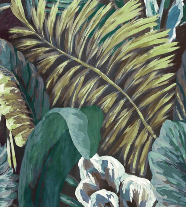 Verdure Wallpaper in Blue Mint by Arte | Jane Clayton