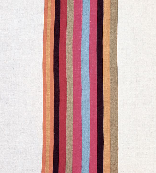 Vertical Fabric in Orange by Christopher Farr | Jane Clayton