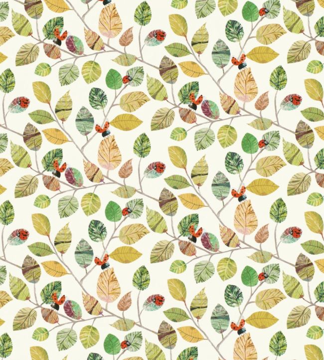 Ladybugs Fabric by Villa Nova in 01 | Jane Clayton