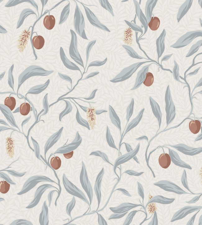 Vinnie Wallpaper in Misty Blue by Sandberg | Jane Clayton