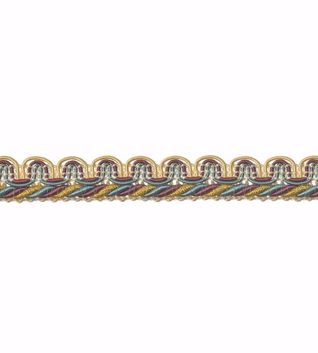 Volanges Gimp Braid Trimmings in Blue Nattier by Houles | Jane Clayton