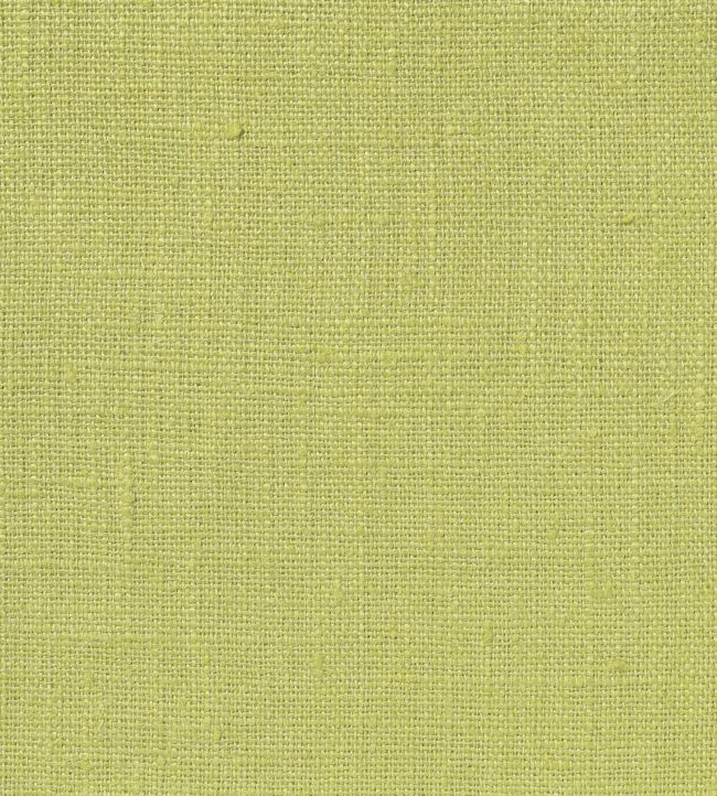 Light Weight Plain Linen Fabric by Volga Linen in Moss Green | Jane Clayton