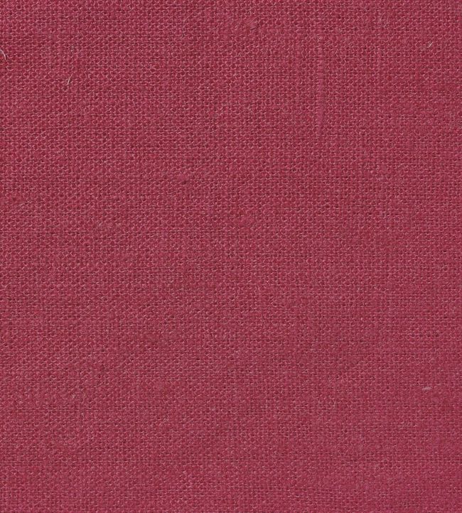 Light Weight Plain Linen Fabric by Volga Linen in Crimson | Jane Clayton