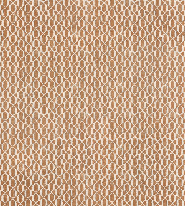 Vortex Fabric in Ochre by Thibaut | Jane Clayton
