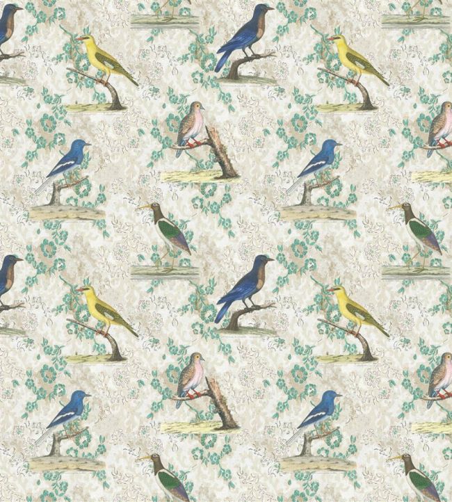 Flower Fan Fabric in Parchment By John Derian for Designers Guild ...