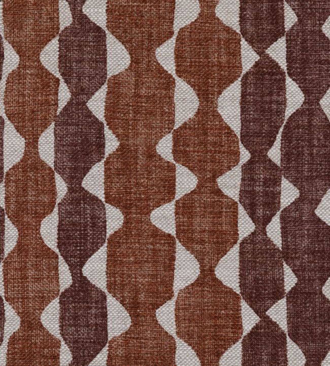 Whittle Fabric in Chocolate Brown by Fermoie | Jane Clayton