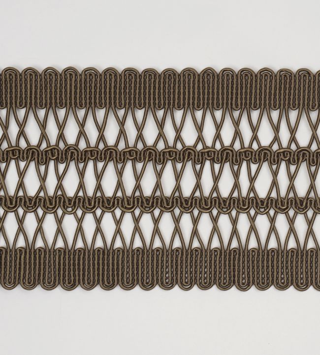 Wide Braid Trimmings in Umber by Jim Thompson | Jane Clayton