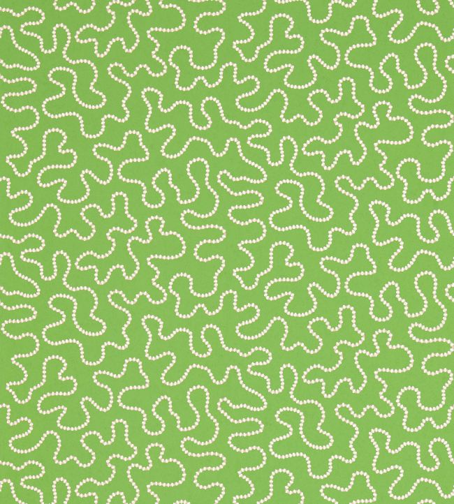 Wiggle Wallpaper in Peridot/Rose Quartz by Harlequin | Jane Clayton