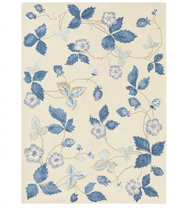 Wild Strawberry Rug in Cream by Wedgwood | Jane Clayton