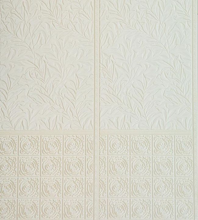 Willow Boughs Dado Wallpaper in Paintable by Lincrusta | Jane Clayton