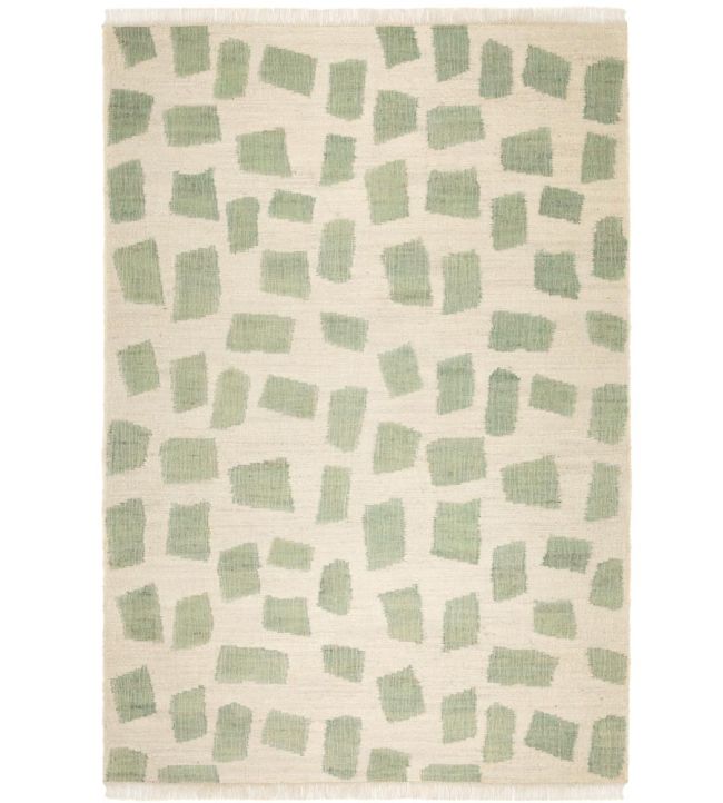 Zanzibar Rug in Eucalyptus by GP & J Baker | Jane Clayton