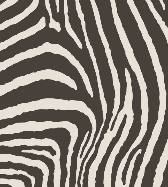 Zebra Fabric in Graphite by Arley House | Jane Clayton
