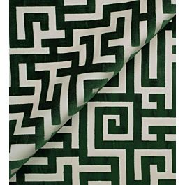 Apollon Fabric in Emerald by Jim Thompson | Jane Clayton