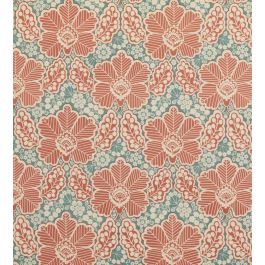 Arbour Fabric in Rustic Red by Baker Lifestyle | Jane Clayton