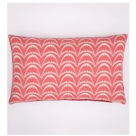 Arcade Ready Made Cushions by Barneby Gates in Raspberry 38x60cm | Jane ...