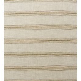 Atrani Stripe Fabric in Ochre by Andrew Martin | Jane Clayton