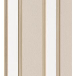 Auteuil Wallpaper in Blanc / Dore by Casamance | Jane Clayton