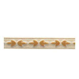 Bagatelle Velvet Border Trimmings in Jonquil by Samuel & Sons | Jane ...