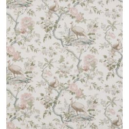 Broughton Rose Fabric in Blush by GP & J Baker | Jane Clayton