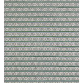 Burford Stripe Fabric in Blue/Green by GP & J Baker | Jane Clayton