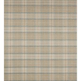 Carrick Plaid Fabric in Beige by Colefax and Fowler | Jane Clayton