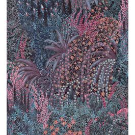 Cascade Linen Union Fabric in Violet by Cole & Son | Jane Clayton