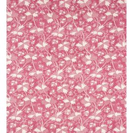 Chester Fabric in Raspberry by Thibaut | Jane Clayton
