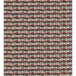 Cosmic Fabric in Midnight/ruby by Clarke & Clarke | Jane Clayton