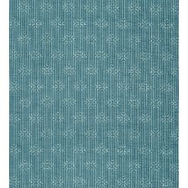 Crete Fabric in Peacock by Thibaut | Jane Clayton