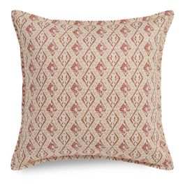 Dacca Ready Made Cushions in Red/Pink by James Hare | Jane Clayton