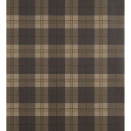 Douglas Plaid Wallpaper in Brown by Thibaut | Jane Clayton