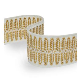 Elm Braid Trimmings in Cardamom by James Hare | Jane Clayton