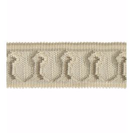 Embroidered Braid 30mm Trimmings in Blanc Hermine by Houles | Jane Clayton