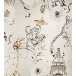 Euphoria Wallpaper in Stardust by Temperley London for Romo | Jane Clayton