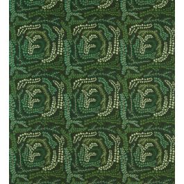 Fayola Fabric in Fig Leaf / Clover / Succulent by Harlequin | Jane Clayton